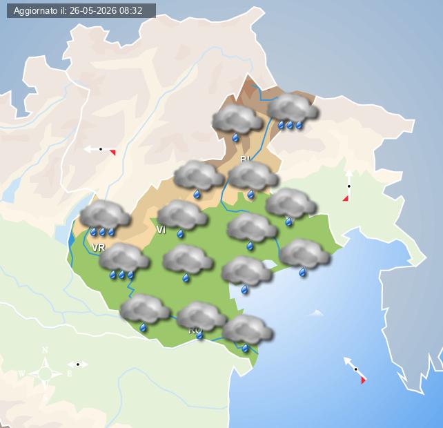Previsioni Meteo Veneto | Centro Meteo Italiano