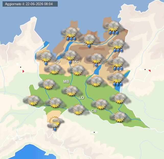 Previsioni Meteo Lombardia | Centro Meteo Italiano