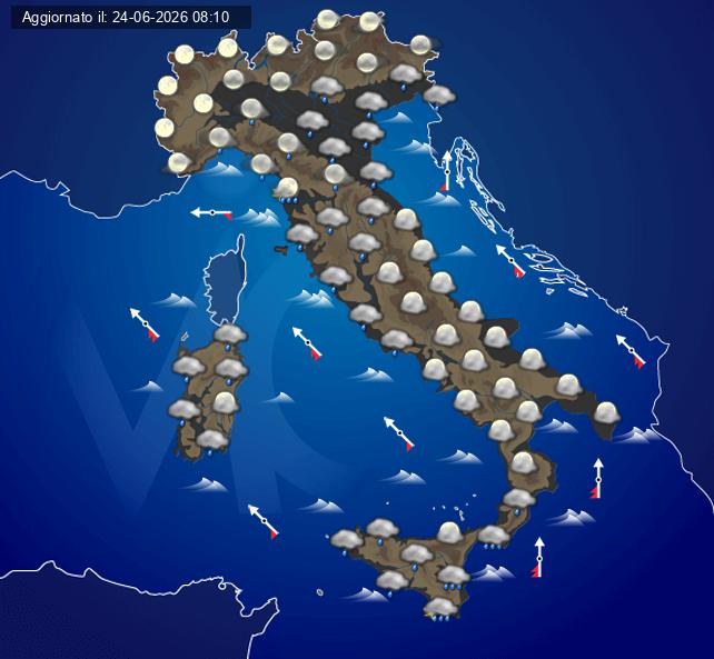 Previsioni Meteo Italia – Oggi e Settimana | Centro Meteo Italiano