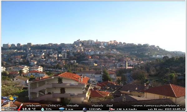 Webcam PIZZOFERRATO in Tempo Reale | Centro Meteo Italiano